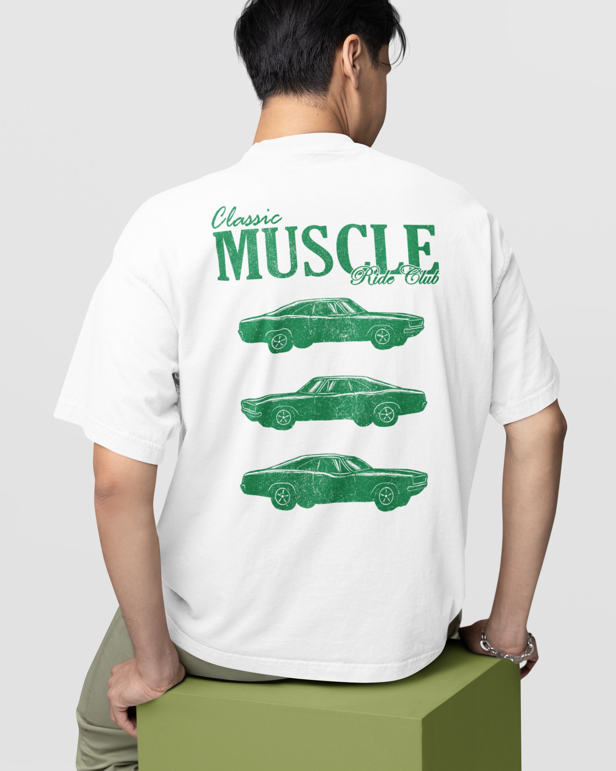 Classic Muscle Ride Club Graphic T-Shirt | The Thread Dept – TheThreadDept