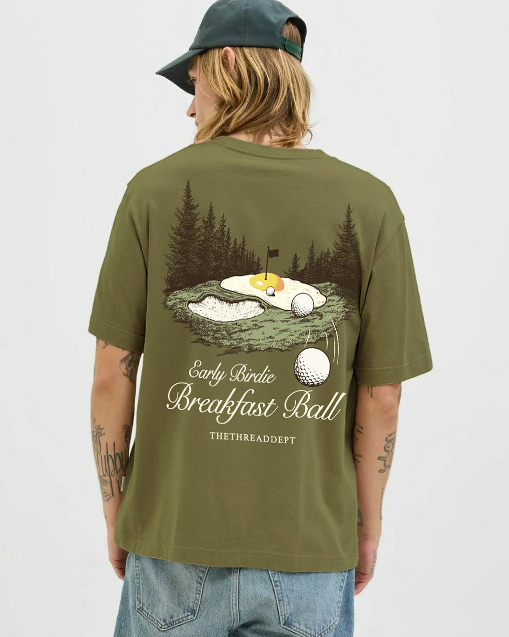 Early Birdie Breakfast Ball | Graphic T-Shirt Department | The Thread ...