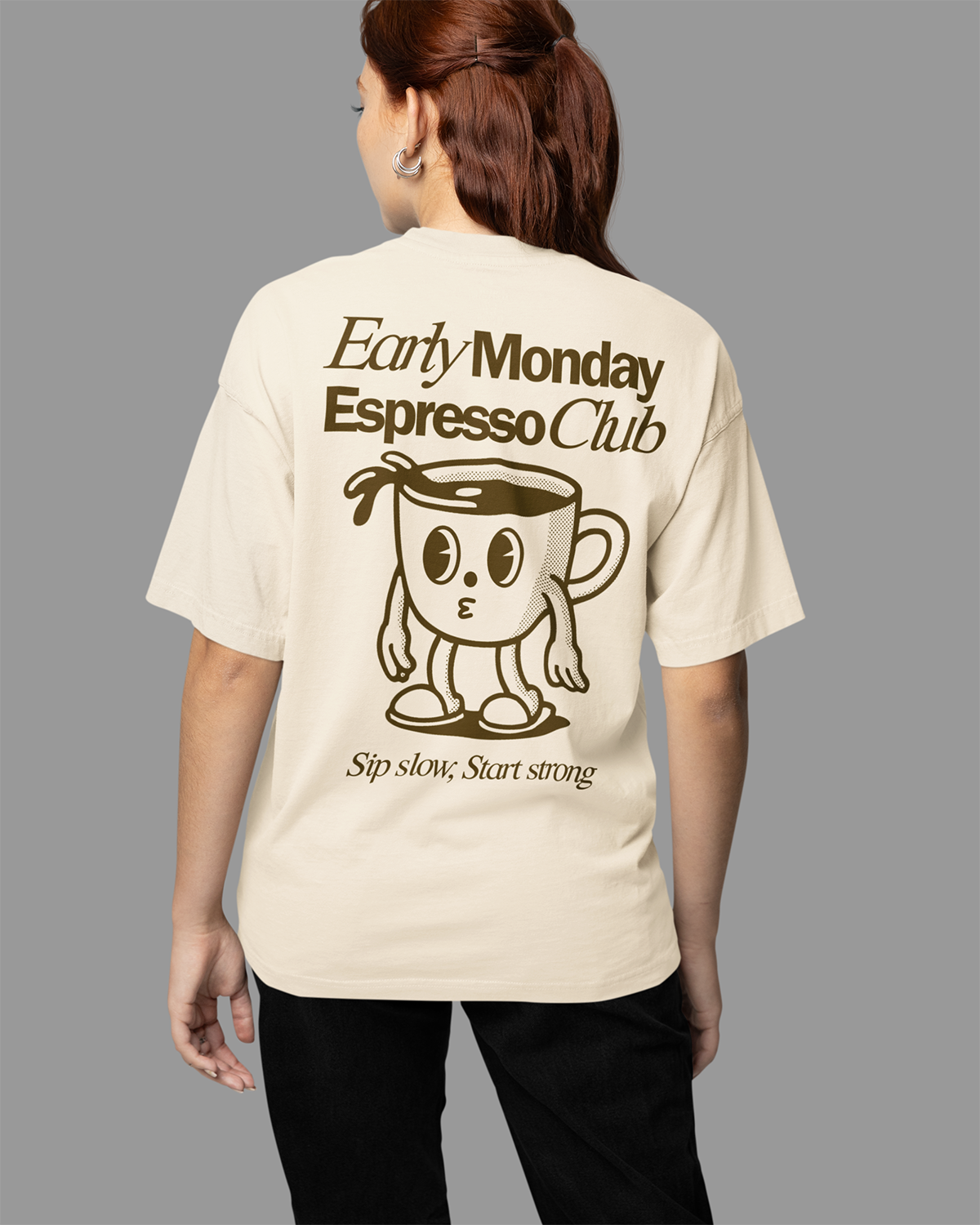 Early Monday Espresso Club - Graphic Tee – TheThreadDept