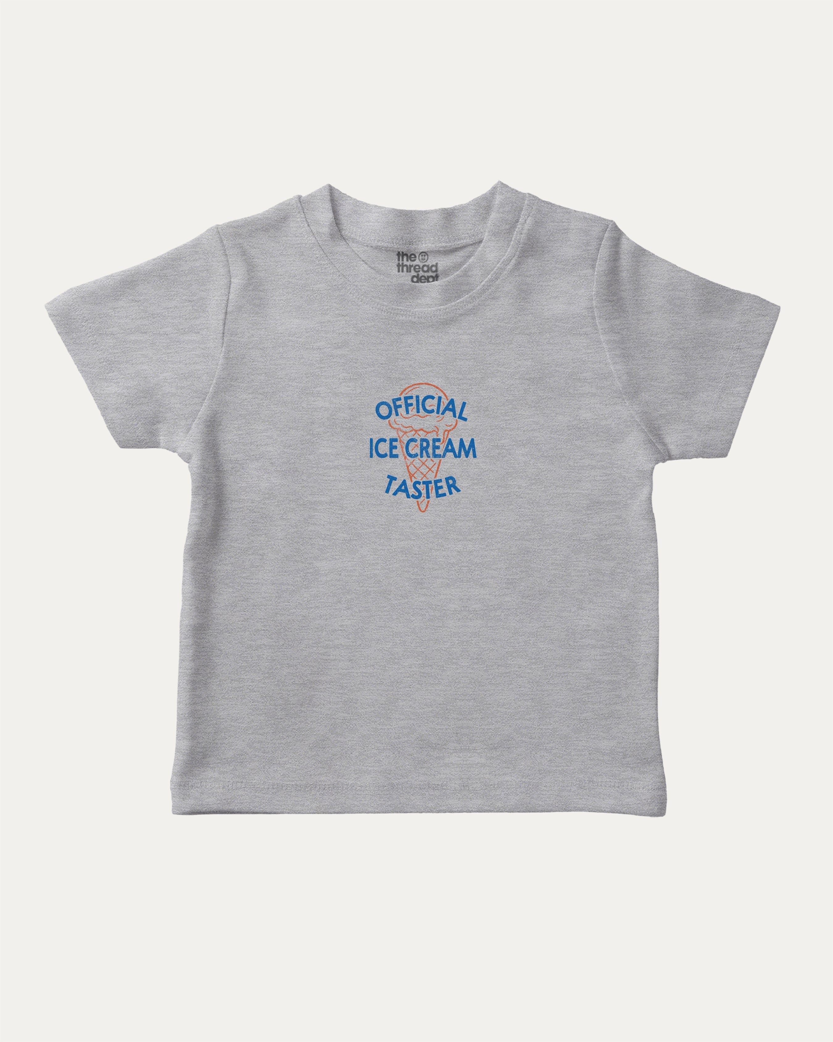 Official Ice Cream Taster Kids Graphic T-Shirt | The Thread Dept ...