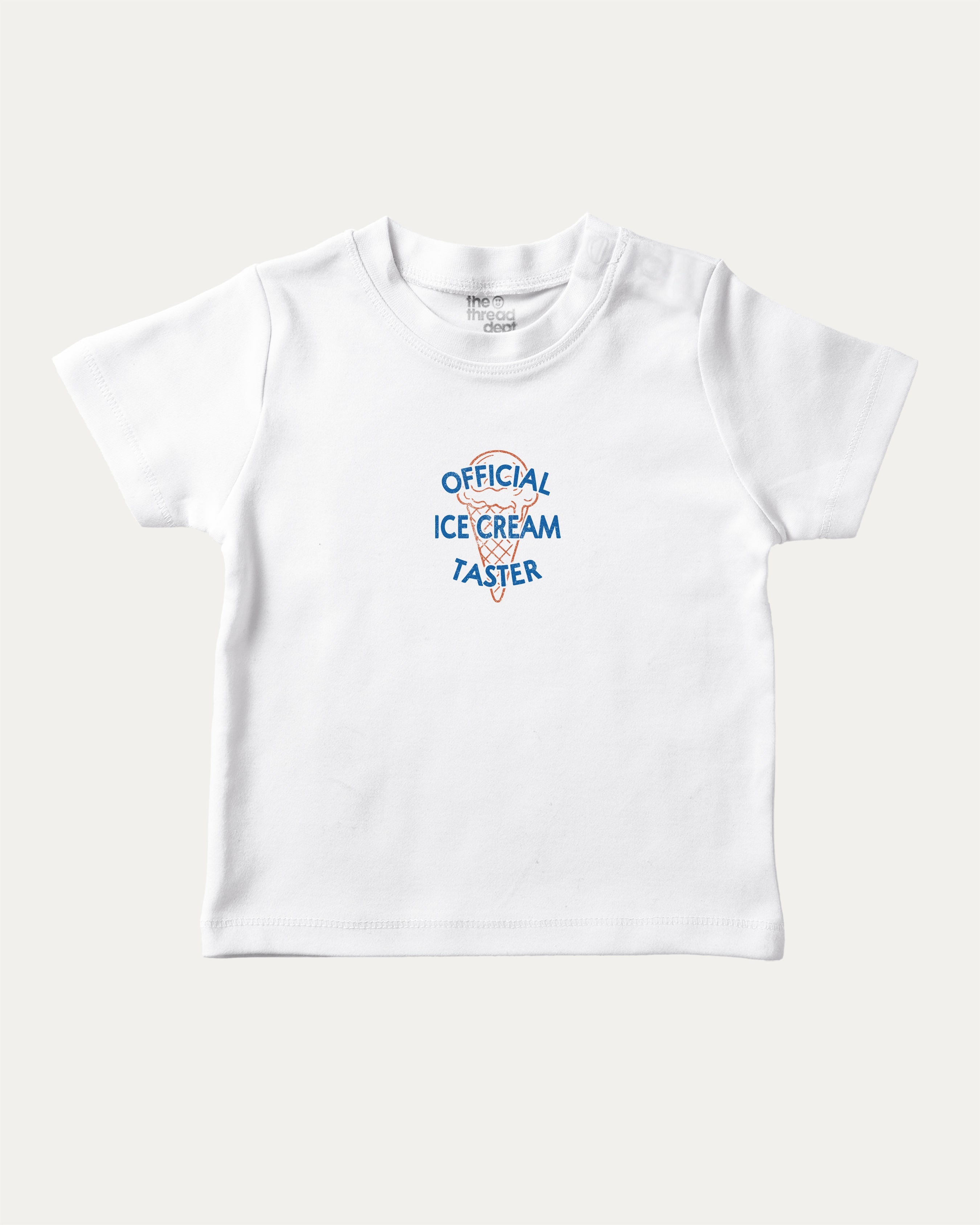 Official Ice Cream Taster Kids Graphic T-Shirt | The Thread Dept ...