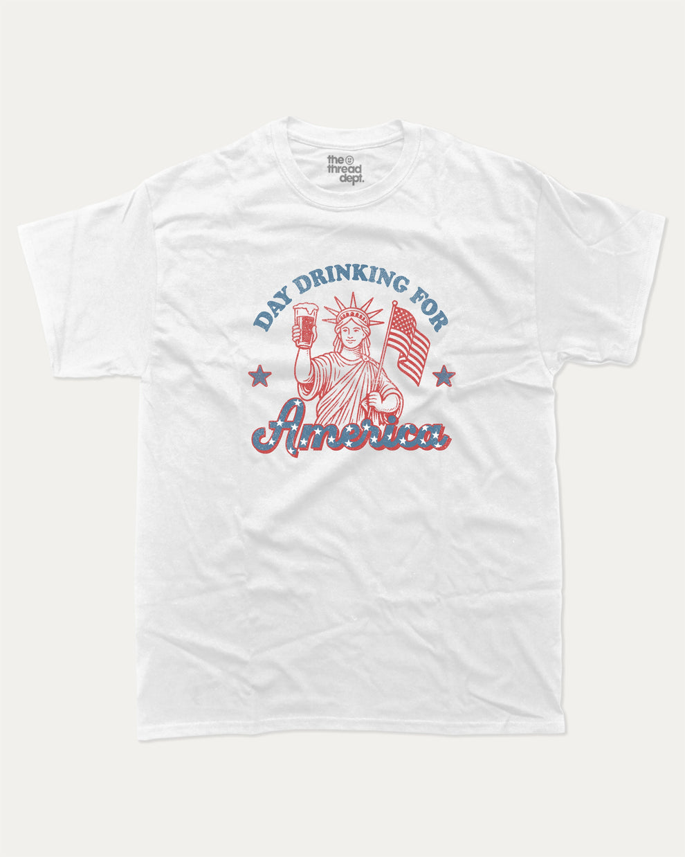 Day Drinking For America - Graphic Tee – TheThreadDept